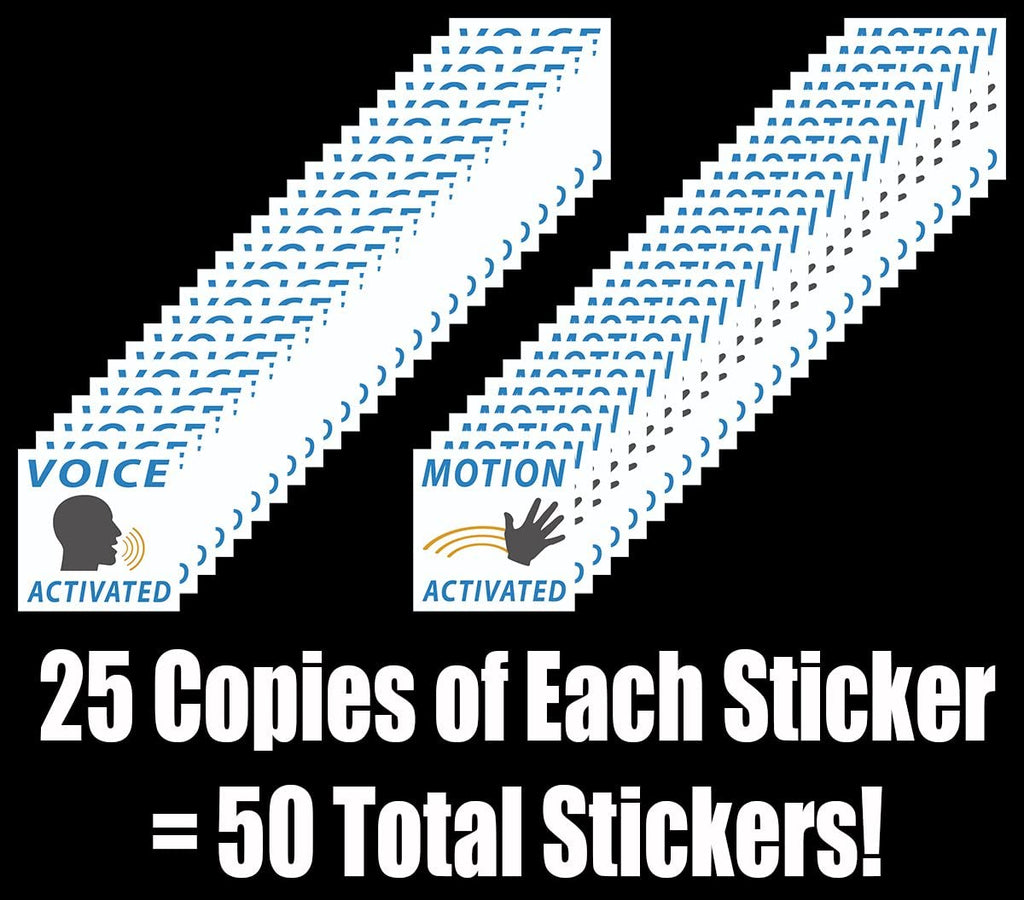 Voice & Motion Activated Prank Stickers – Witty Yeti